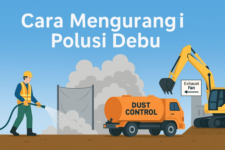 Cara Mengurangi Polusi Debu dari Proyek Alat Berat di Jogja